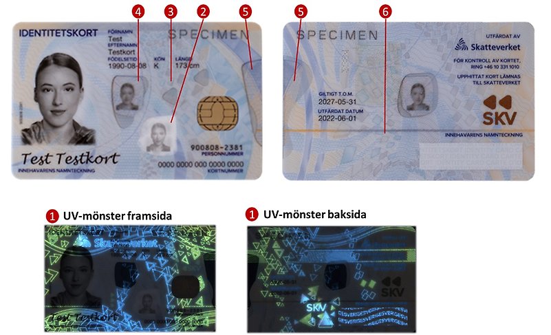 Check someone else's ID card | Skatteverket